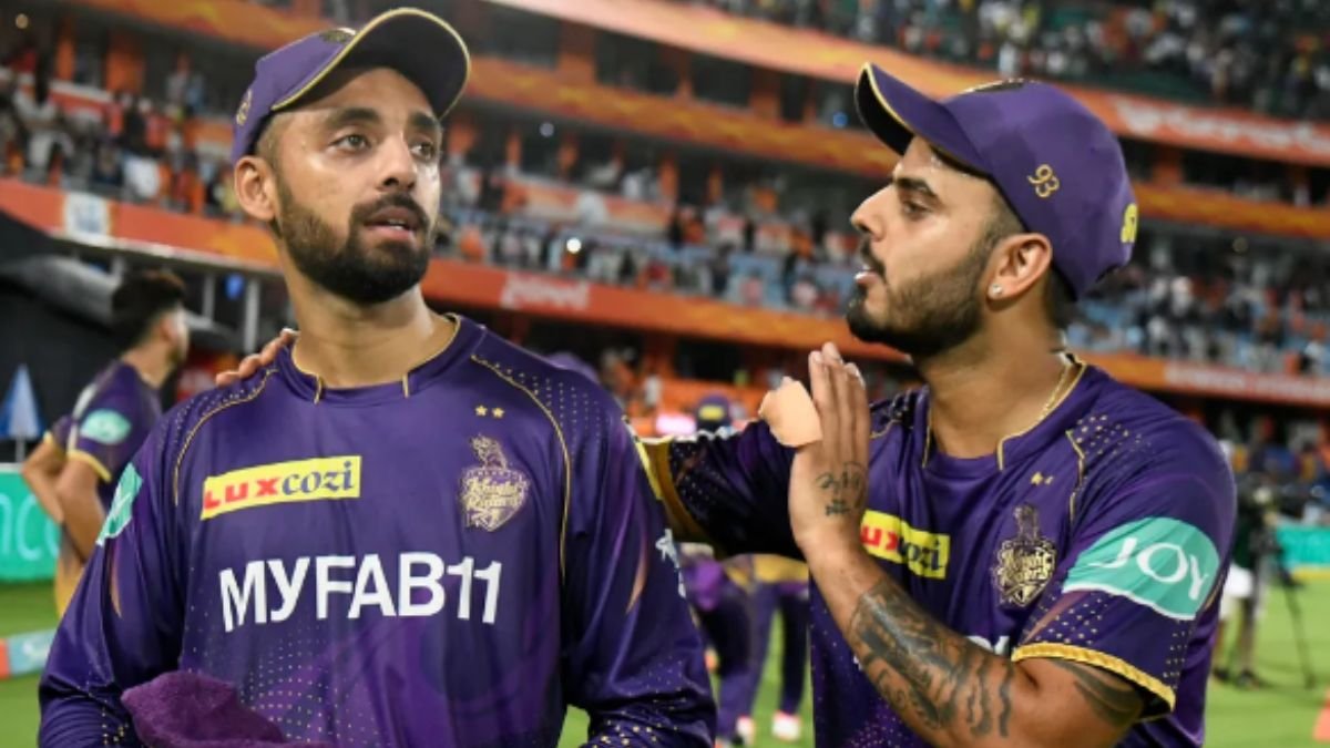IPL 2023 Nitish Rana Fined Rs 12 Lakh for slow over rate Breaching Code of Conduct kkr vs pbks ...