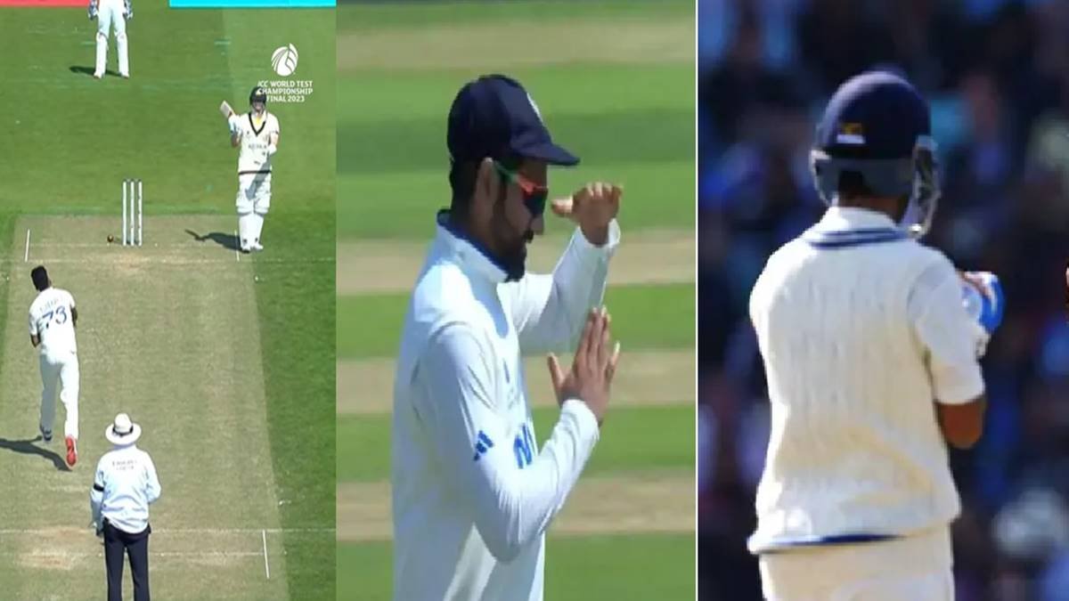 WTC Final IND vs AUS top moments of day 2 mohammad siraj fight with steve smith and Rohit DRS ...