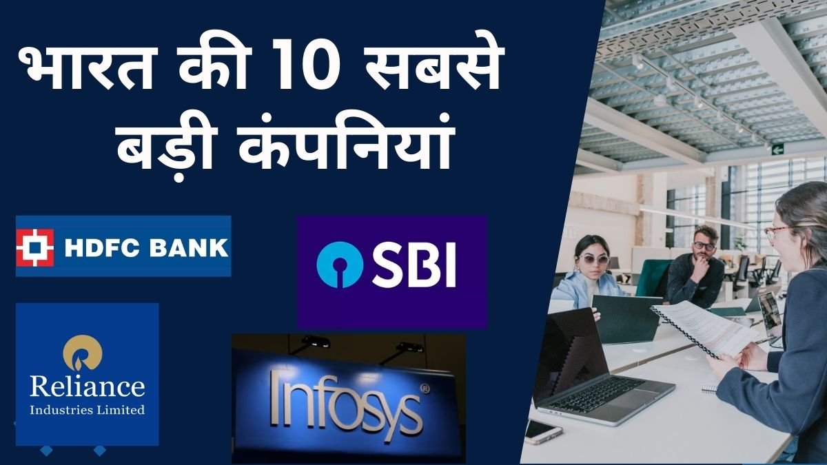 Top 10 companies in India market valuation 2024 reliance HDFC bank icici bank infosys ITC TCS ...
