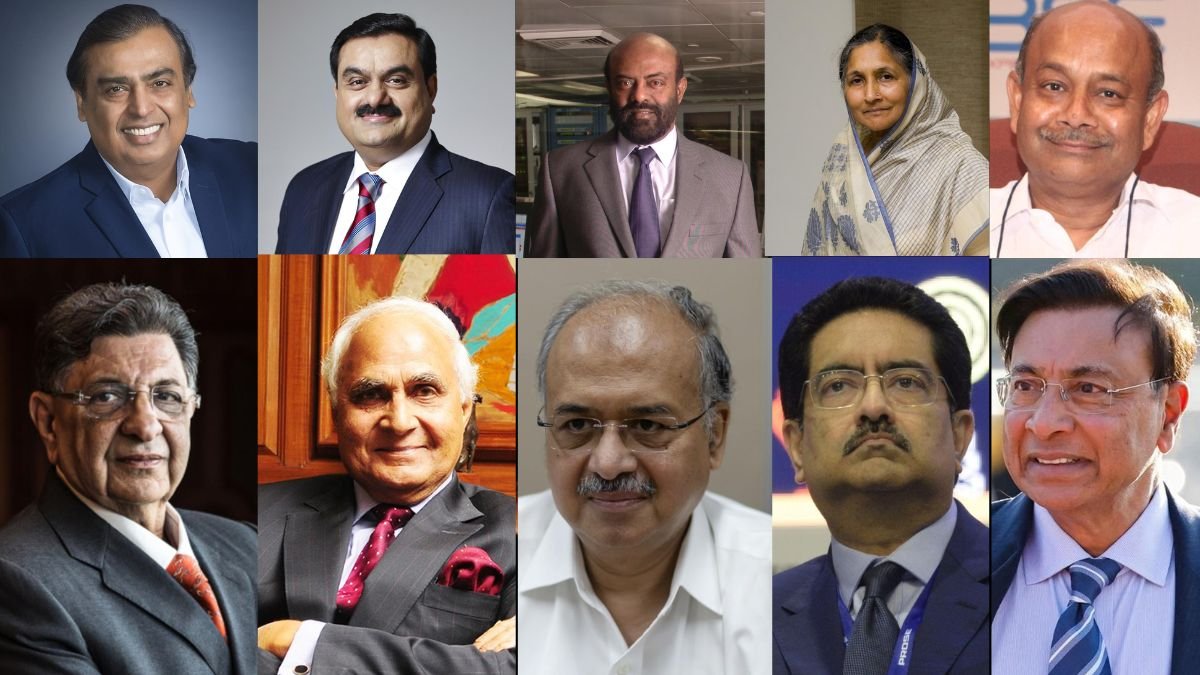Forbes Billionaires List 2024 top 10 richest people of india world mukesh ambani gautam adani ...