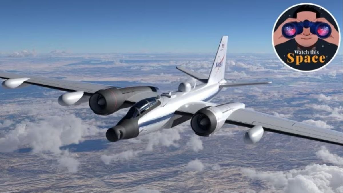 Watch this Space Chasing solar eclipse 2024 in jet planes NASA | Jansatta