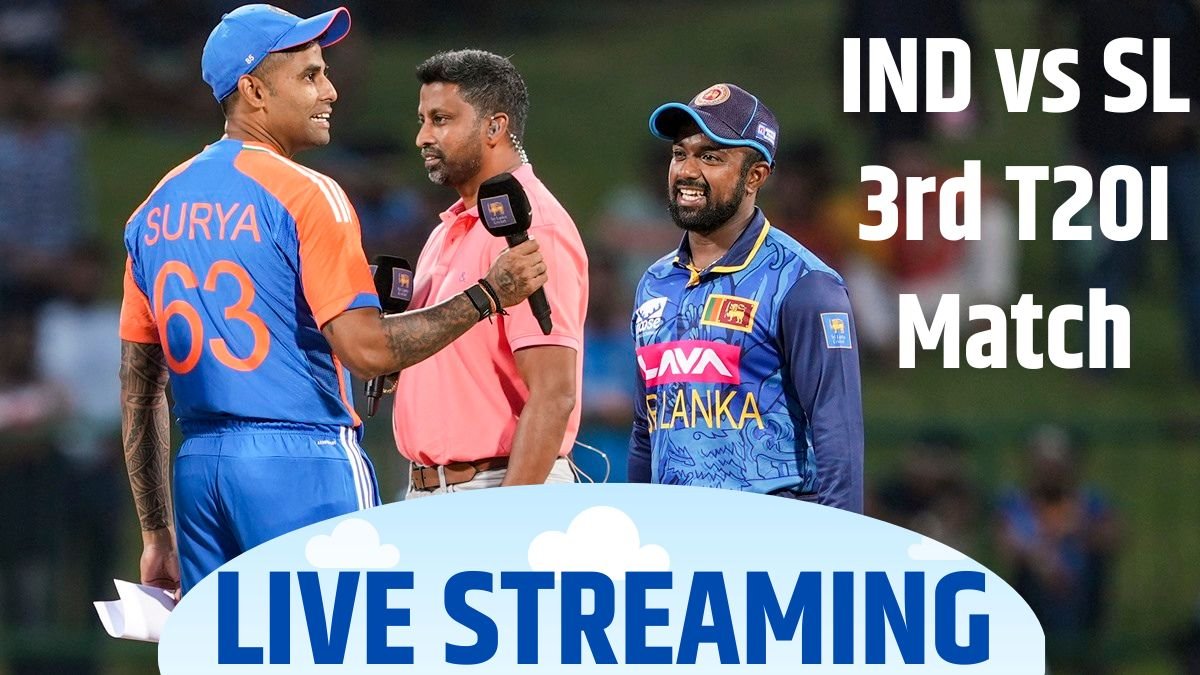 India vs Sri Lanka, IND vs SL 3rd T20 Live Cricket Score Free Streaming ...
