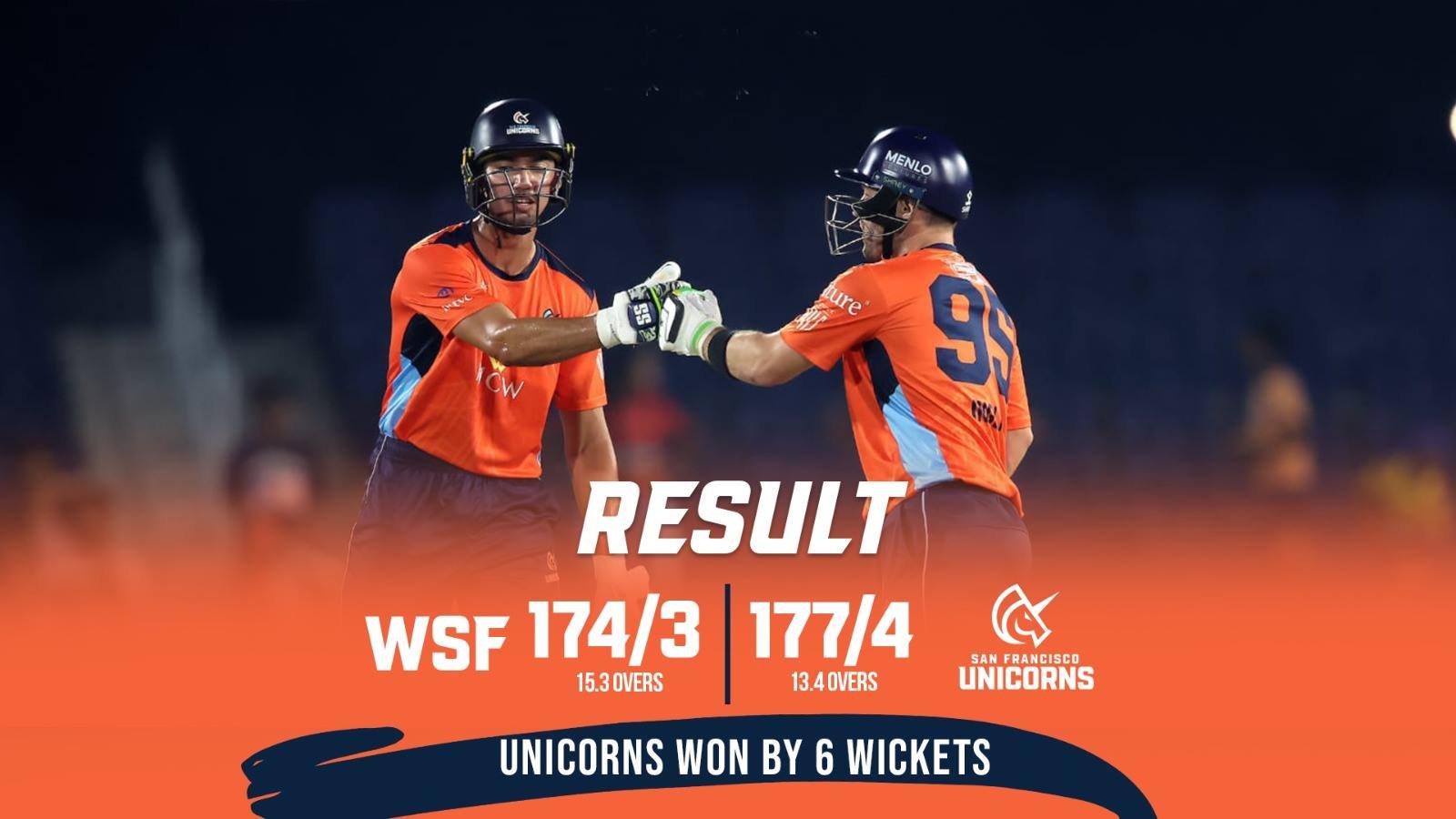 MLC 2024 San Francisco Unicorns beats Washington Freedom Travis Head ...