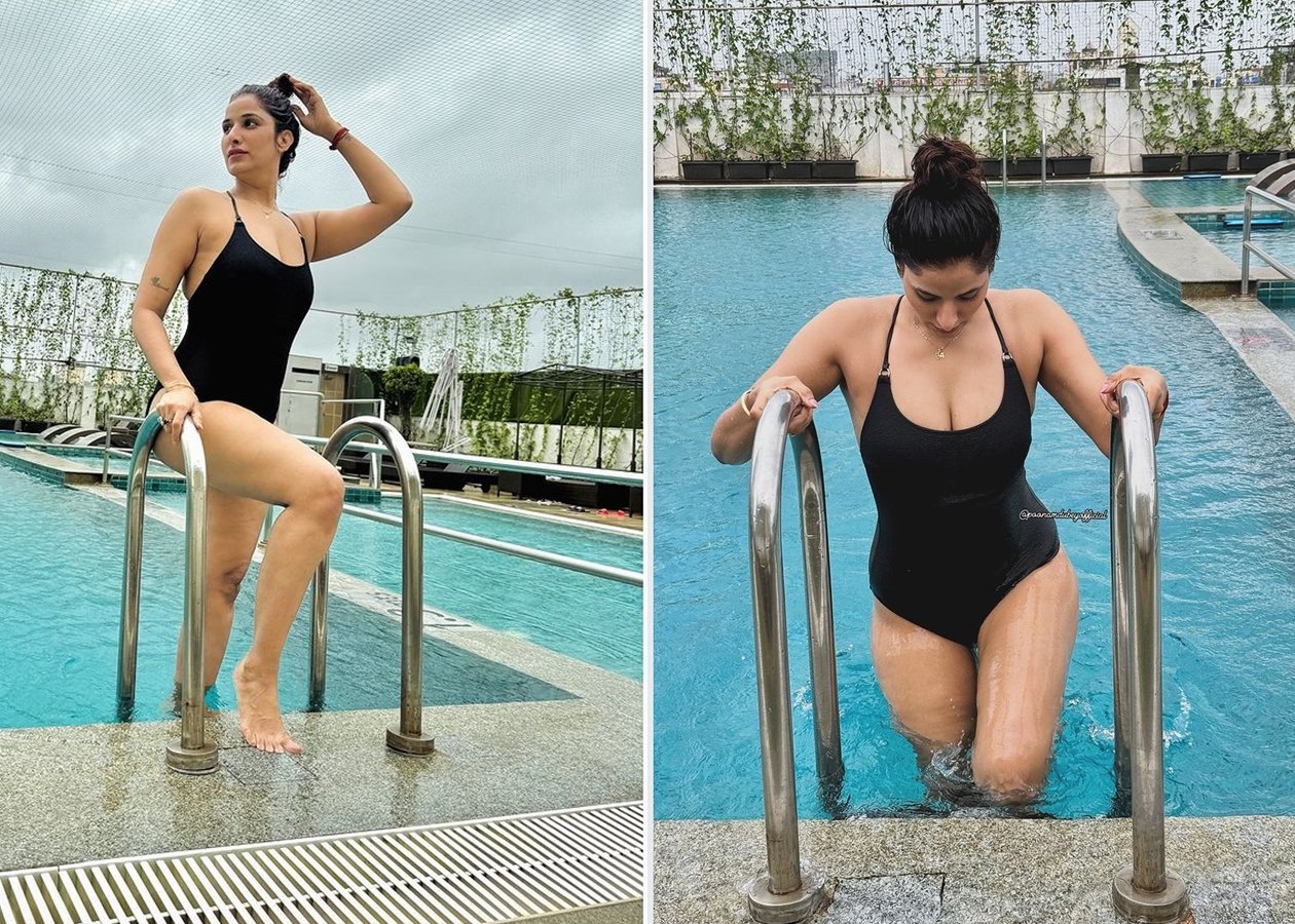 Bhojpuri Adda Tattoo Girl Of Bhojpuri Poonam Dubey Raises temprature | Jansatta