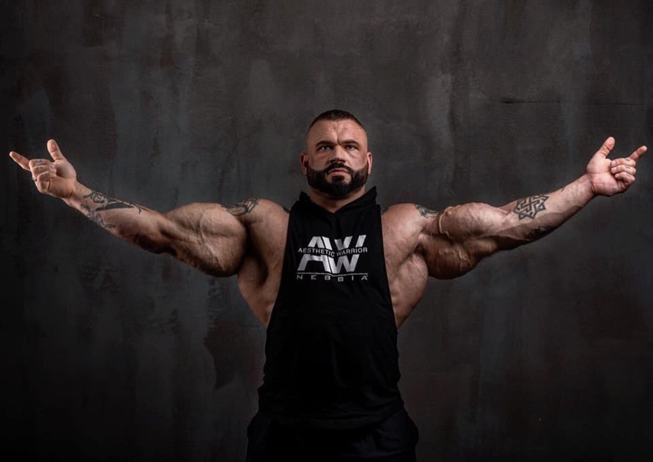 Illia Golem Yefimchyk Died 36 Years: 25 Inch Biceps 61 Inch Chest ...