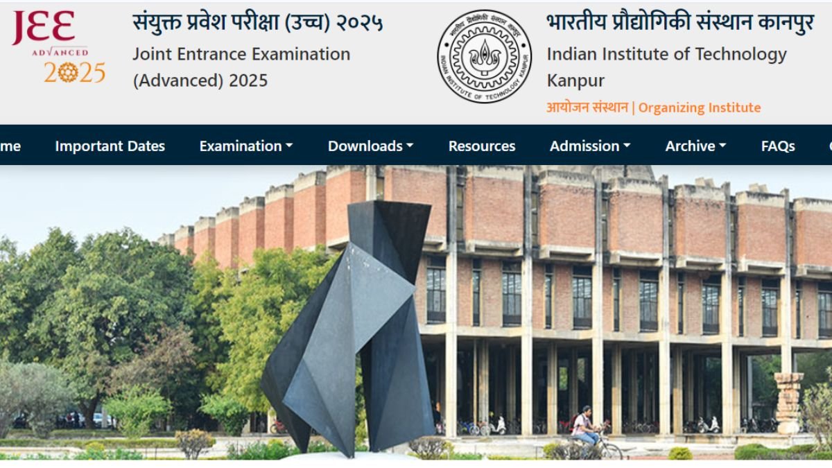JEE Advanced 2025 Official Question Papers : जेईई एडवांस्ड 2025 पेपर 1 और पेपर 2 jeeadv.ac.in पर ...