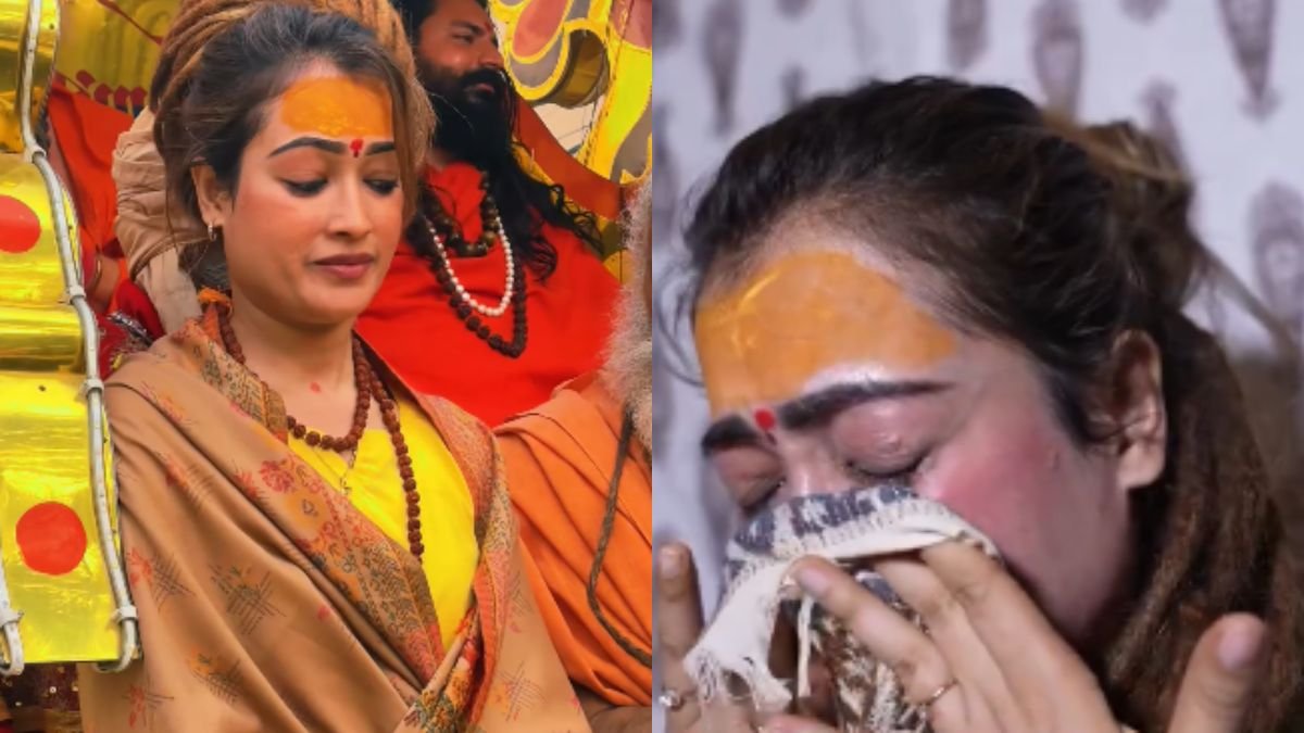 Harsha Richaria burst into tears said will leave mahakumbh 2025 soon ...