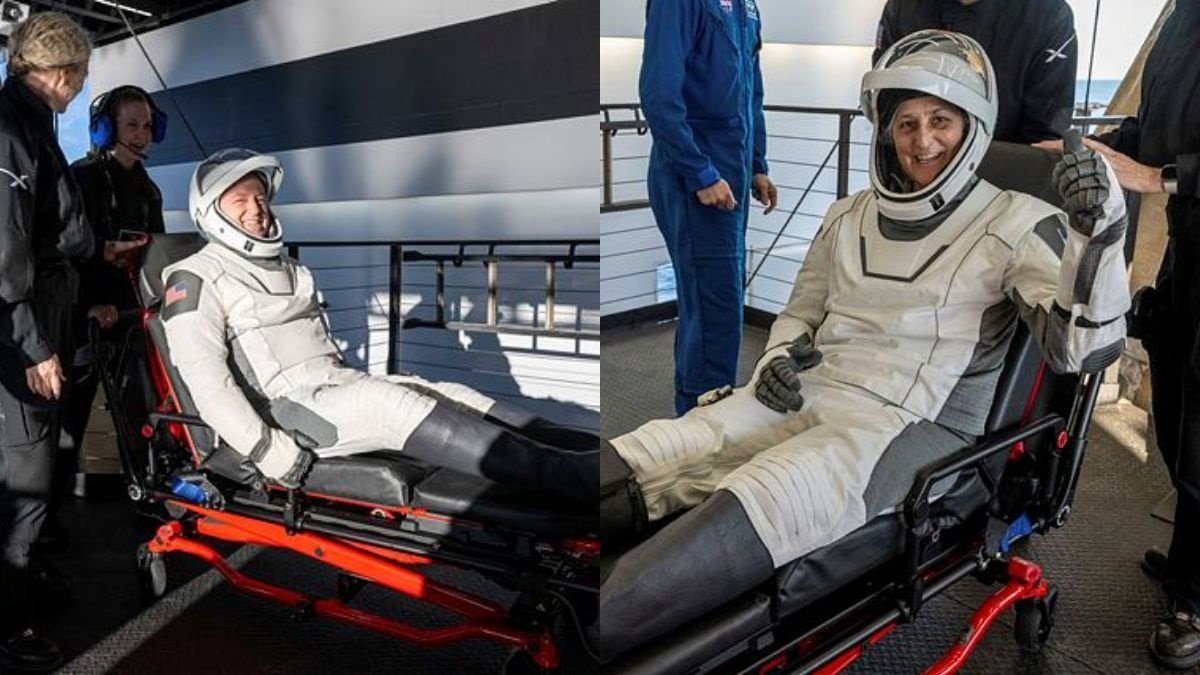 Sunita Williams Buch Vilmor Return To Earth Crew 9 Mission | Jansatta