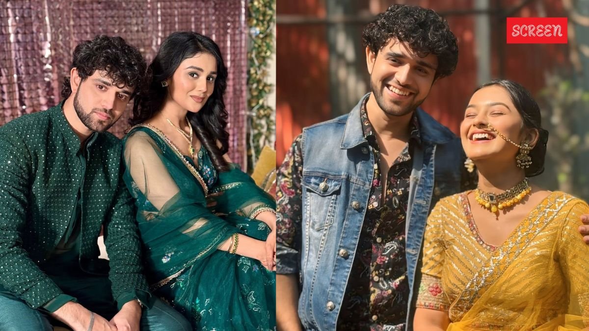 yrkkh bts video mohit parmar aka abhir share behind the scenes clip with charu and kiara yeh ...