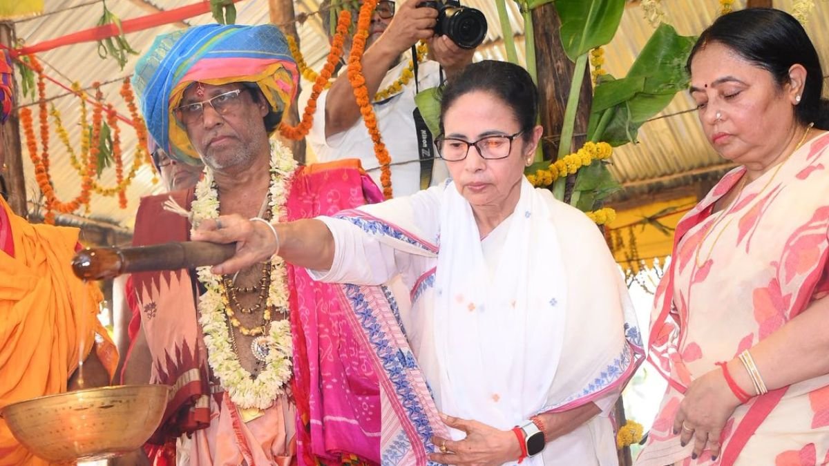 West Bengal Chief Minister Mamata Banerjee will inaugurate Jagannath temple in Digha Murshidabad ...