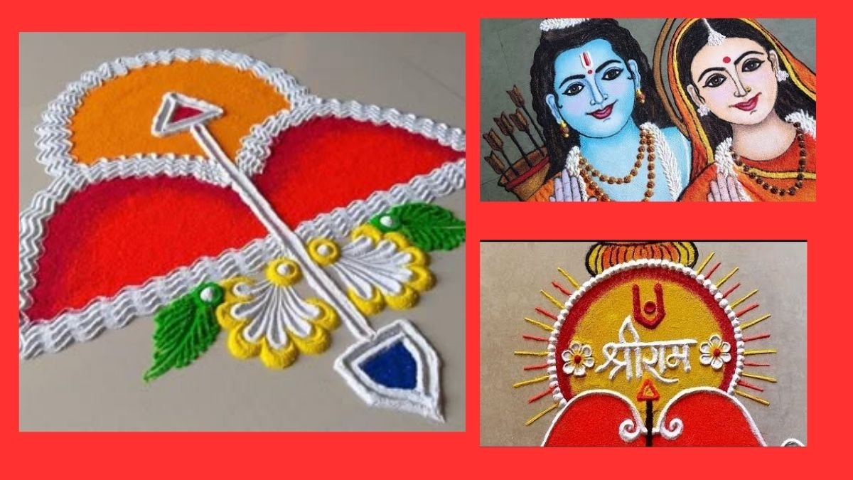 Ram Navami 2025 rangoli designs easy simple and latest rangoli designs ...
