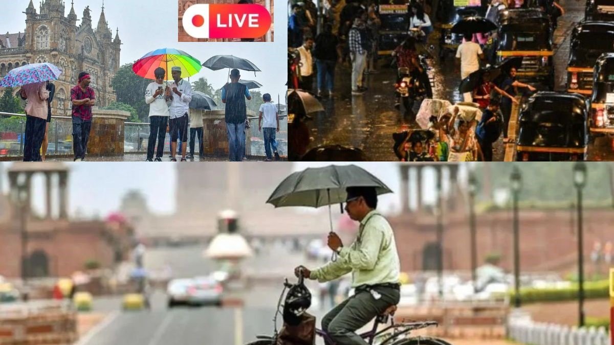 दिल्ली-NCR में बारिश के आसार, मुंबई में जोरदार बरसे बादल, UP के 33 जिलो के लिए IMD का अलर्ट ...
