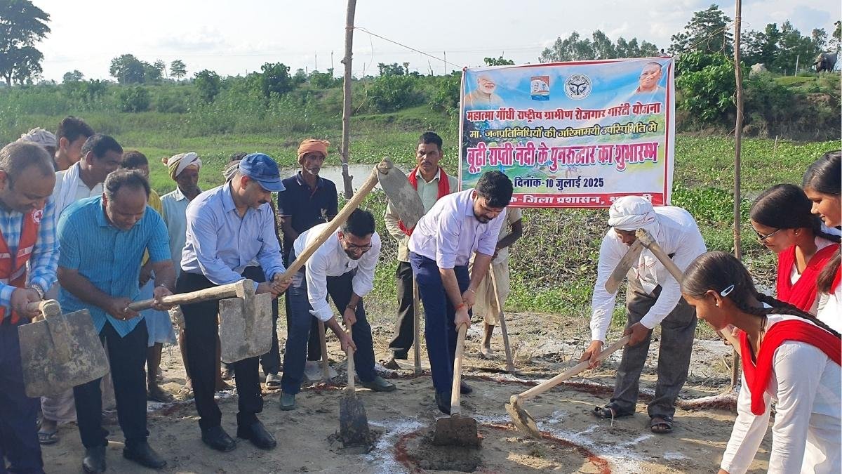 revive one small river in your district yogi adityanath instruction to ...