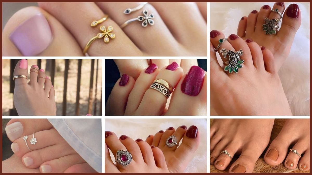 Chandi ki Bichiya | डेली वियर के लिए बिछिया डिजाइन | Toe Rings Silver designs for daily wear ...