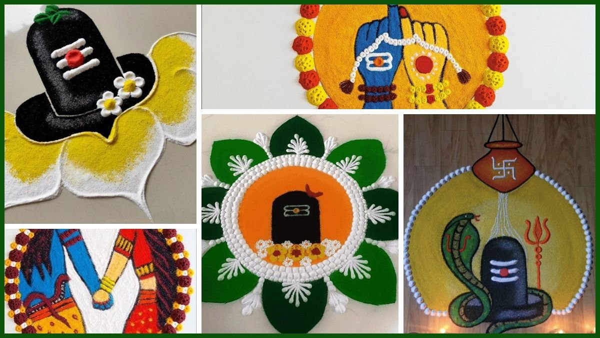 हरियाली तीज पर घर के आंगन में बनाएं ये ट्रेंडी रंगोली, यहां देखें टॉप ...