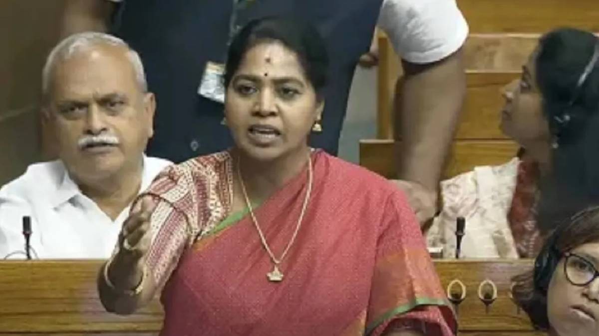 Delhi law and order Big question Congress female MP Sudha became victim ...