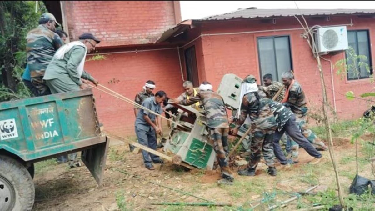 Express Exclusive: Resort built in sensitive zone of Panna Tiger ...