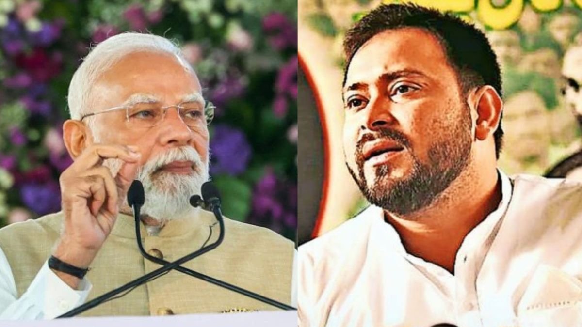 girlfriend to Jersey Cow rjd leader tejashwi Yadav questions on pm modi- 50 करोड़ की गर्लफ्रेंड ...