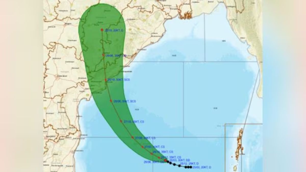 Cyclone montha LIVE Status Tracker: How to Track the Cyclone montha Live Status online | Cyclone ...