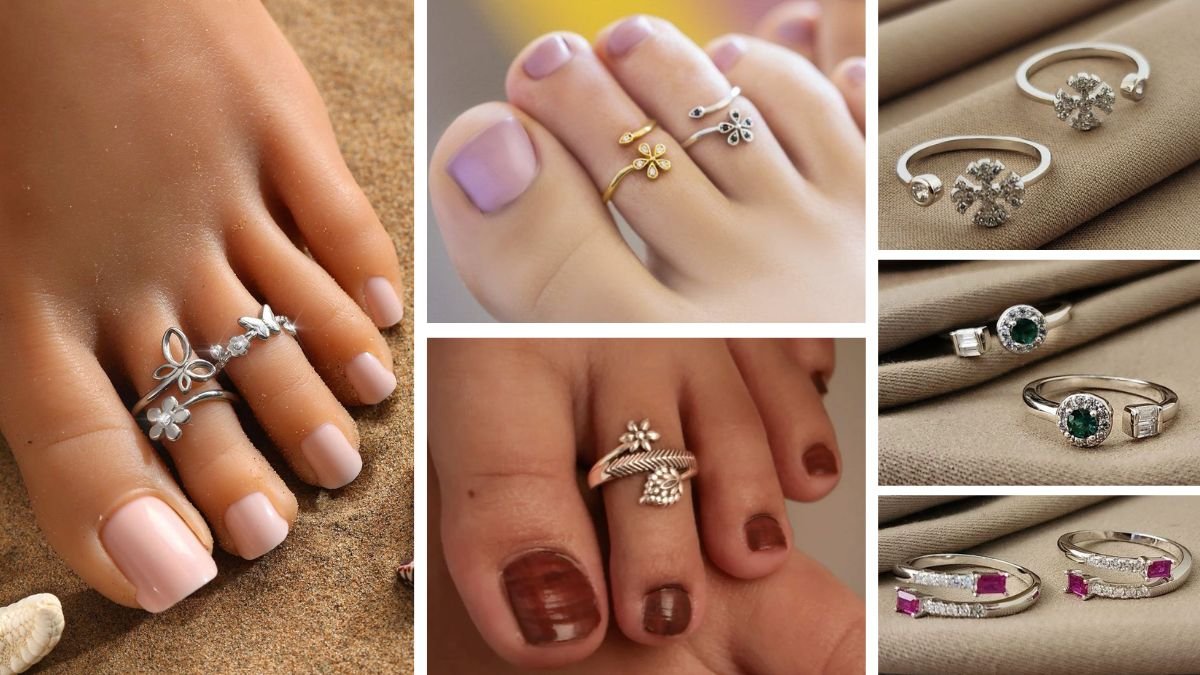धनतेरस पर ट्रेंड में हैं चांदी के Adjustable Toe Rings — जानें क्यों बढ़ रही है इनकी डिमांड ...