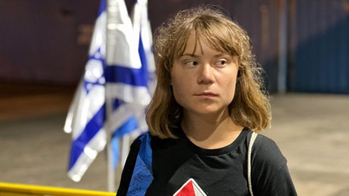 Gaza relief ship stopped: Greta Thunberg and activists taken to Israel - गाजा राहत जहाज रोक ...