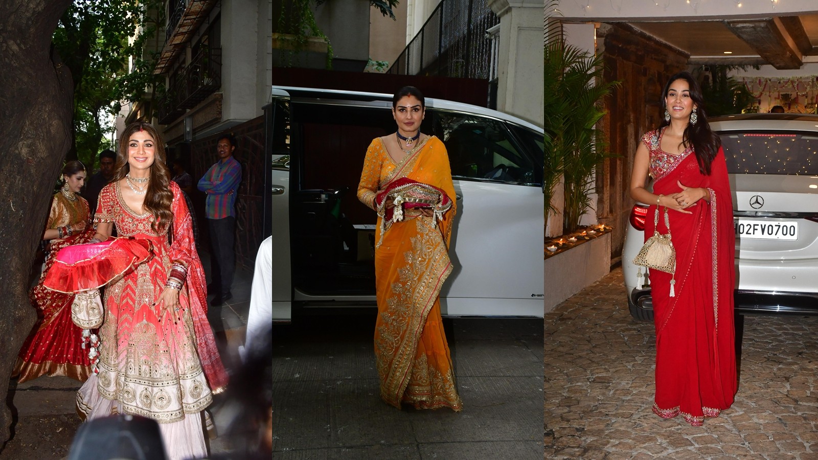 Shilpa Shetty, Raveena Tandon, Mira Kapoor & Geeta Basra, Bollywood ...