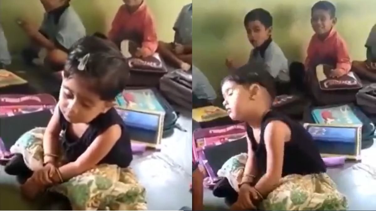Young Girl Seen Dozing Off in Classroom Viral Video Sparks Debate on ...