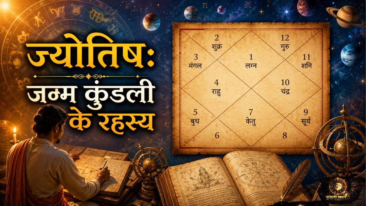 जन्म कुंडली क्या होती है? | कुंडली का अर्थ, महत्व और संरचना: All About ...